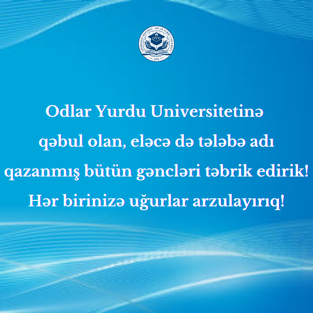 Odlar Yurdu Universiteti | Əsas səhifə